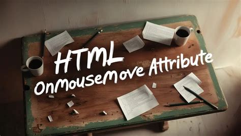 Html Onmousemove Attribute Codetofun