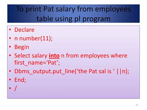 Oracle Pl Sql For Beginners Pptx Databases Computer Software And