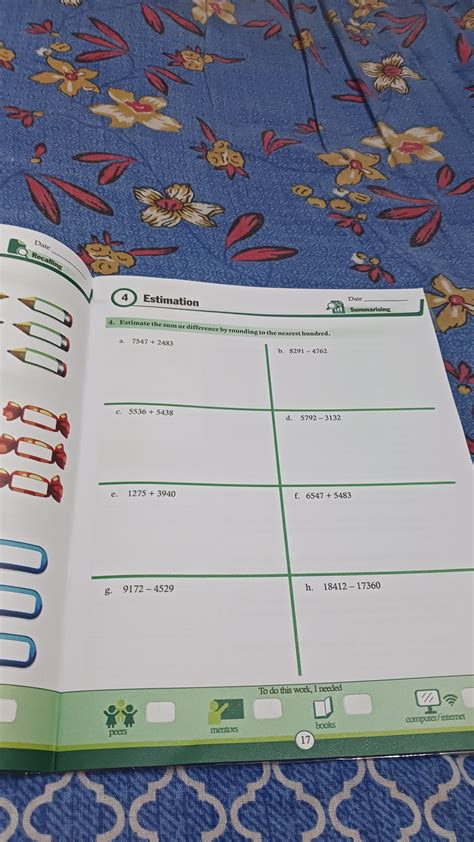 Estimate The Sum Or Difference By Rounding Each Number To The Nearest Hun