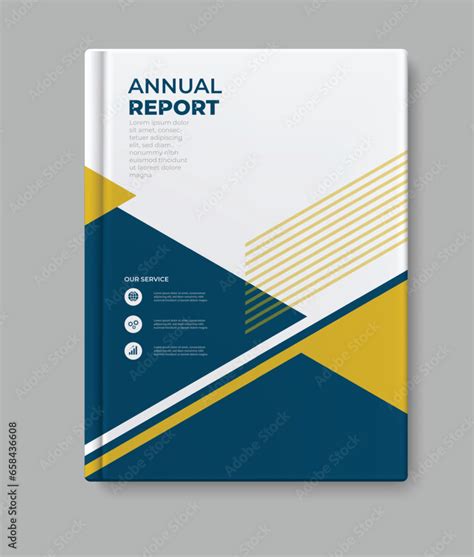 Annual Report Business Brochure Template Layout Design Corporate