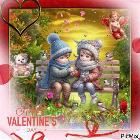Happy Valentine S Day Free Animated Gif Picmix