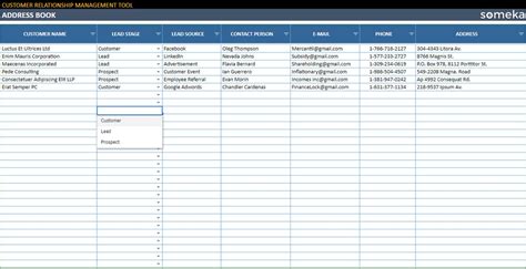 CRM Template Google Sheets Customer Relationship Management Etsy
