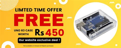 buy arduino uno r3 with cable and free case online low cost