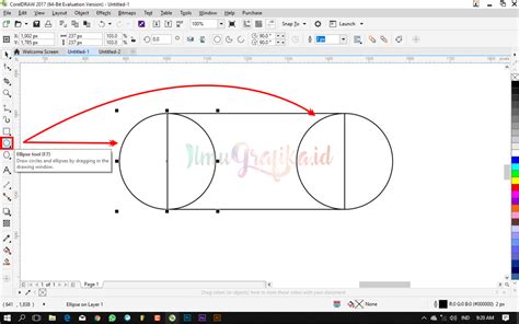 tutorial coreldraw dasar cara menggabungkan beberapa objek di corel