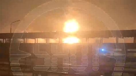 The Afipsky Oil Refinery Caught Fire In The Krasnodar Region Of The