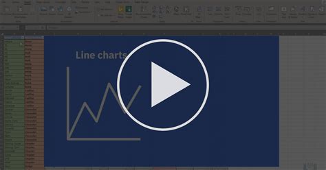 Creating Basic Charts In Excel Line Pie And Bar Charts Visualizing Data Using Spreadsheets