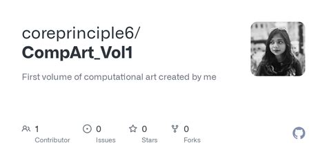 Github Coreprinciple Compart Vol First Volume Of Computational Art Created By Me