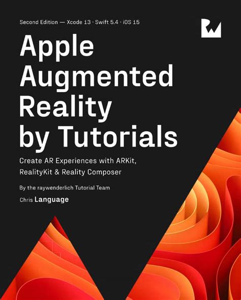 کتاب Apple Augmented Reality By Tutorials چاپ سال 2022