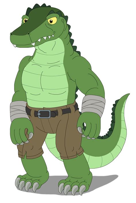 Leatherhead The Mutant Alligator By Mcsaurus On Deviantart