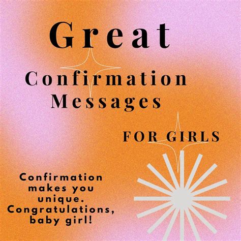 70 Great Confirmation Messages Wishes And Quotes