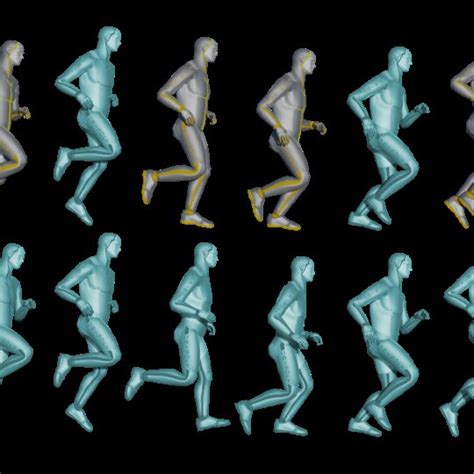 An Example Of Motion Interpolation By Each Of The Tested Methods