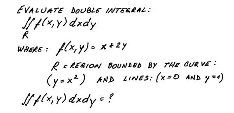 Solved Evaluate Double Integral 41xy Dxdy R Where