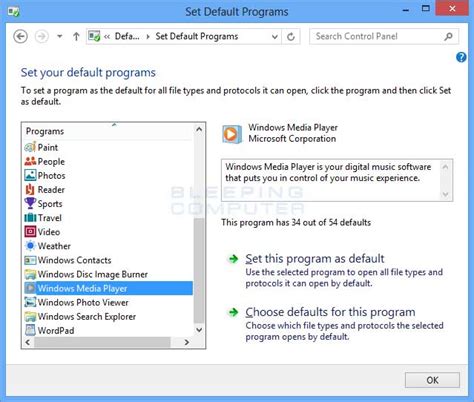 How To Change Default Video Player To Windows Media Player Ausfad