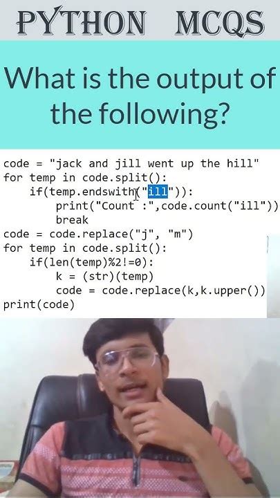 Python Mcq Solution In A Minute Quick Python Tutorial Infytqmcq Infytq Pythonprogramming