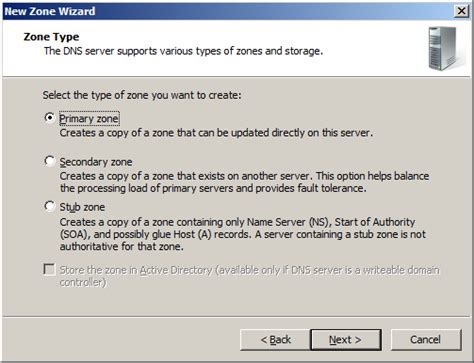 Setting Up An Authoritative Dns In Windows Server 2008 Jesins Blog