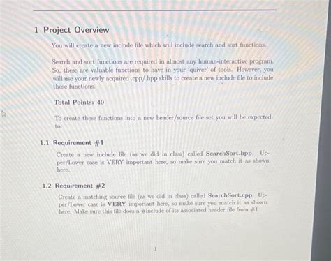solved project overview you will create a new include file