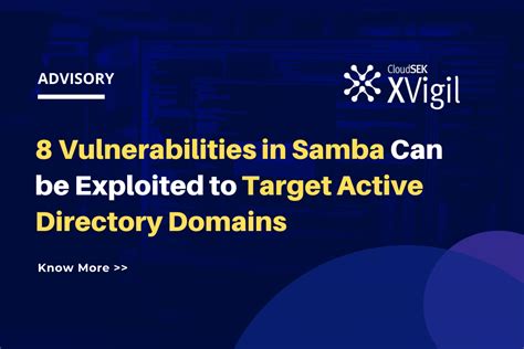 Vulnerabilities In Samba Can Be Exploited To Target Active Directory Domains Threat