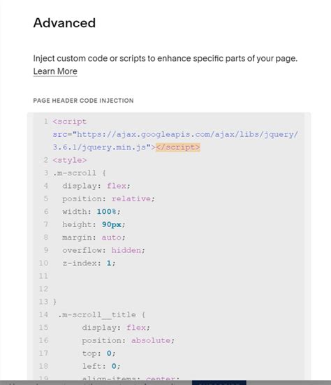 looking to add images to a scrolling marquee customize with code