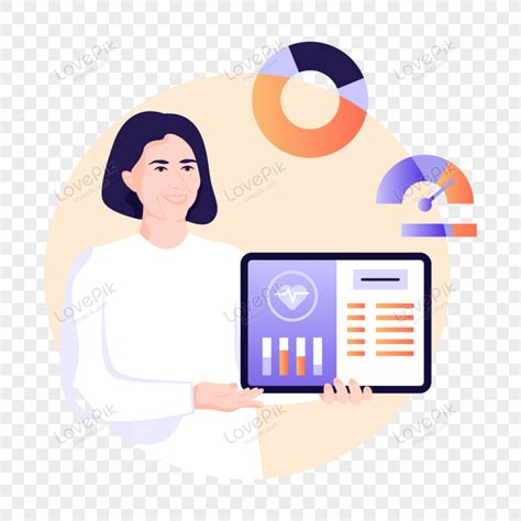 아이콘 벡터 를 숫자 로 보고 하 는 의사 Png 일러스트 무료 다운로드 Lovepik
