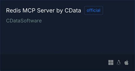 Redis Mcp Server By Cdata Glama