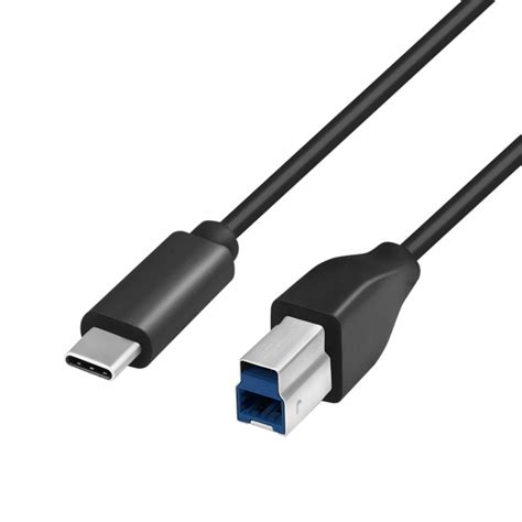 Кабел за принтер Usb B 3 0 Usb C 3 2 Gen 1 Черен 2м Emag Bg
