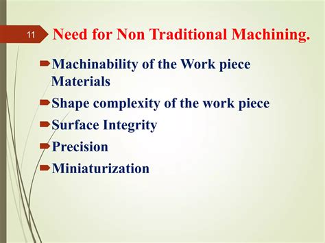 Introduction To Unconventional Machining Processes Pptx Chemistry Science