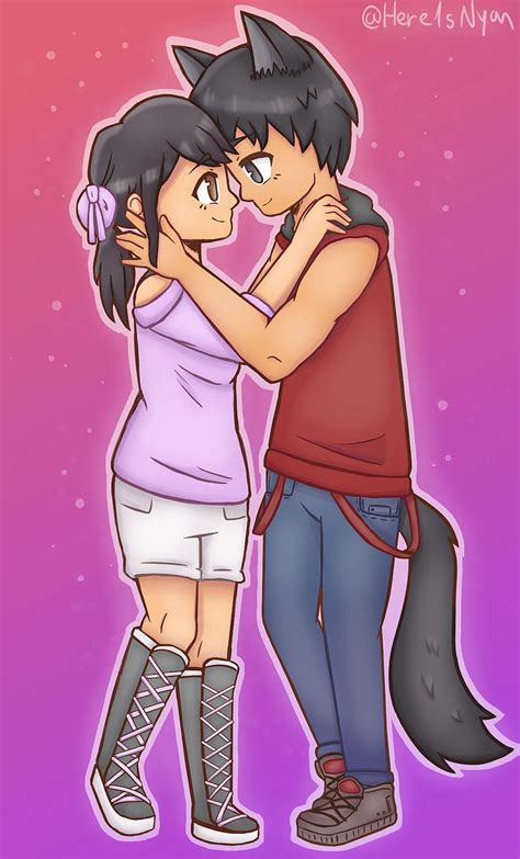 Twitter Aphmau Aphmau And Aaron Aphmau Wallpaper Bilarasa