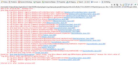 Error In Console View When Running Eclipse Application Inside Eclipse Ide · Issue 18133