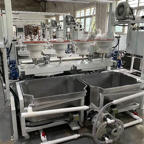 Automatic Ceramic Dipping Machine Double Tank For Glazing Bowlsandmugs