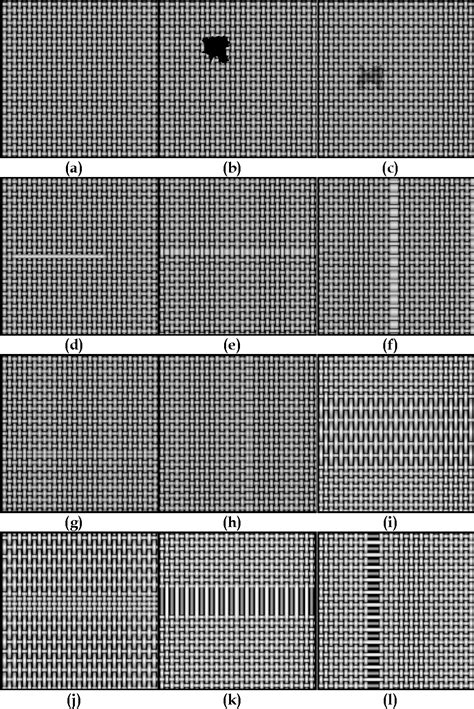 Figure 6 From Simulation And Recognition Of Common Fabric Defects Semantic Scholar