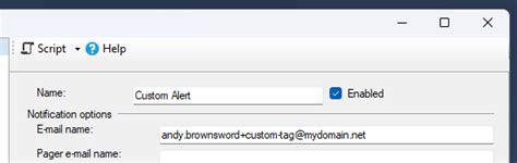 Streamlining Email Alerts With Sub Addressing Andy Brownsword