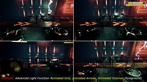234 Advanced Light Function Unreal Engine Asset