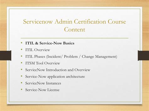 Ppt Servicenow Admin Certification Training By Sv Soft Solutions Powerpoint Presentation Id