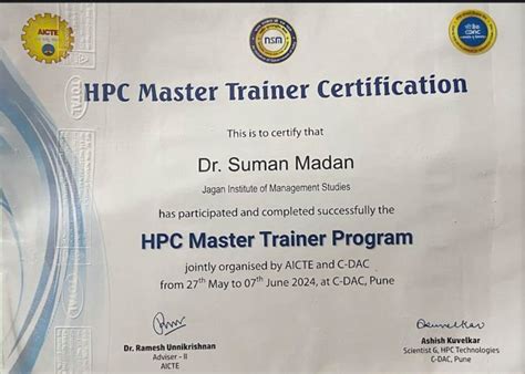 Highperformancecomputing Nsm Hpc Mentorship Cdac Aicte