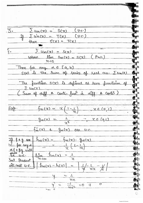 Solution Complex Analysis Complete Hand Written Notes Studypool