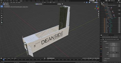 3d 40ft Containerized Missile System In Ready Position Turbosquid 2433531