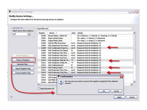 apc infrastruxure central modbus tcp output module shi