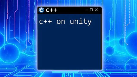 Mastering C On Unity Quick And Easy Commands