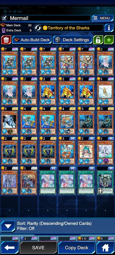 My Kc Cup Deck Mermail Water Xyz Rduellinks