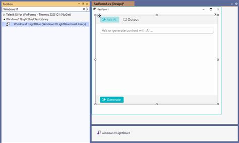 How To Use A Custom Theme As Default For The Entire Application Telerik Ui For Winforms