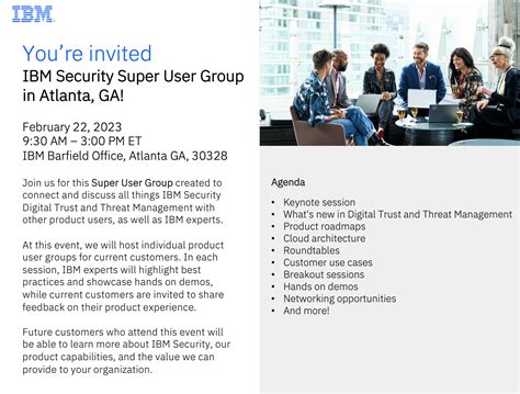 IBM Security Super User Group In Atlanta GA IBM Security Community