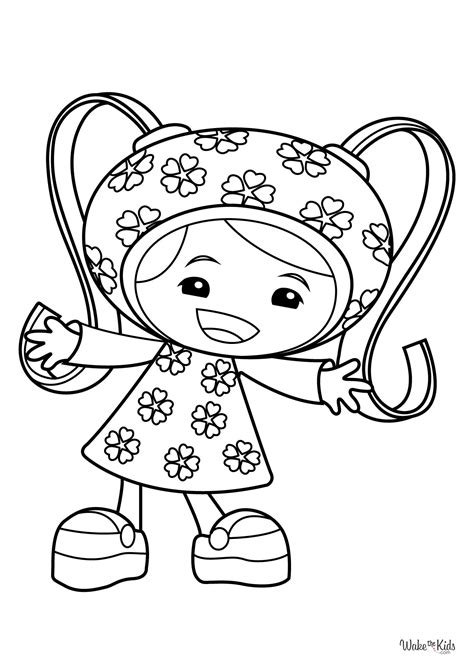 Geo Team Umizoomi Coloring Pages