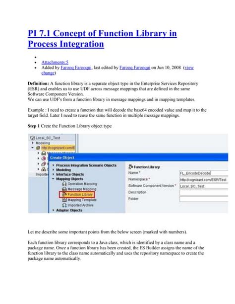 Functional Library In Sap Pi Docx