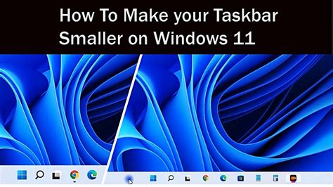 How To Make Your Taskbar Smaller On Windows YouTube