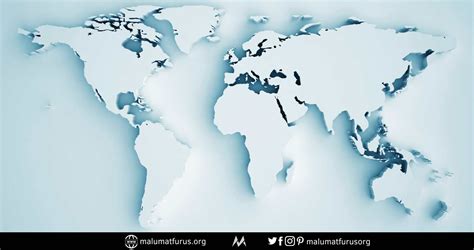 Карта мира для презентации