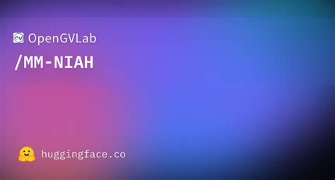 opengvlab mm niah at main