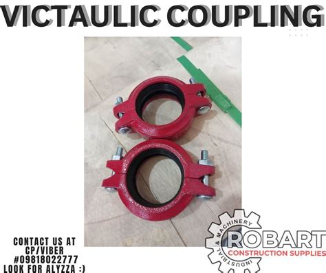 Victaulic Coupling Commercial And Industrial Construction Tools And Equipment On Carousell