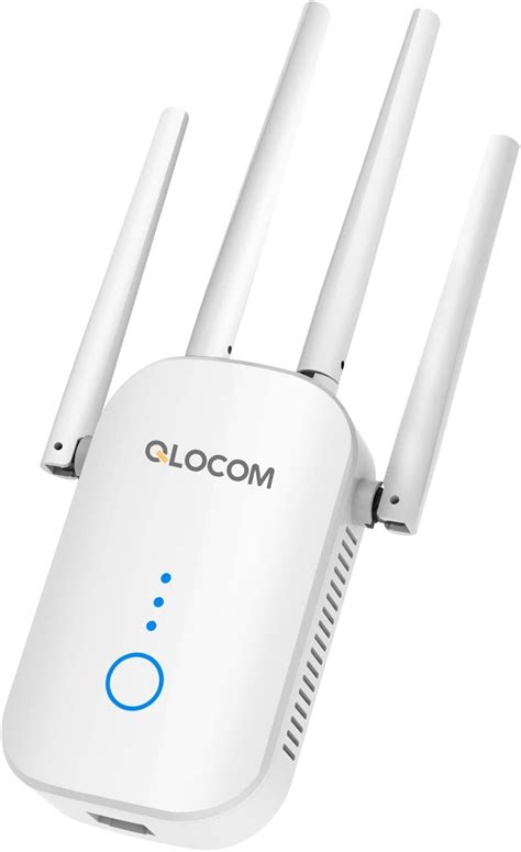 Qlocom Wifi Extender Booster 1200mbps Wifi Booster Range Extender 5ghz And 2 4ghz Dual Band Wifi
