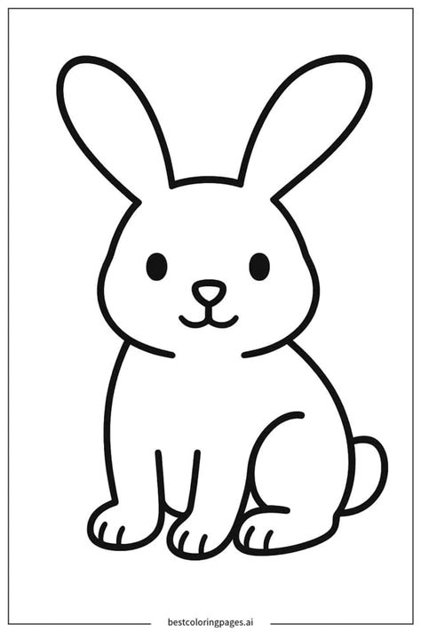 21 หน้าระบายสีภาพระบายสี กระต่าย Pdf และ Png สำหรับพิมพ์ฟรี