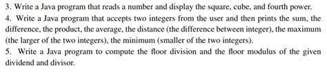 Solved 3 Write A Java Program That Reads A Number And